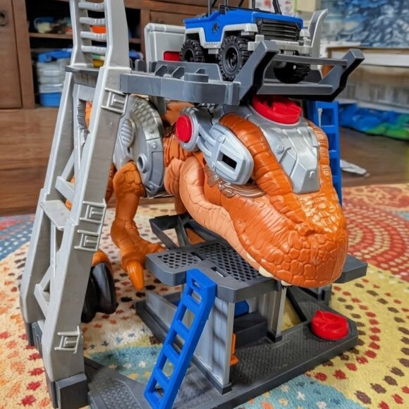 Toys | Fisherprice Imaginext Jurassic World 33 T Rex Escape Dinosaur ...